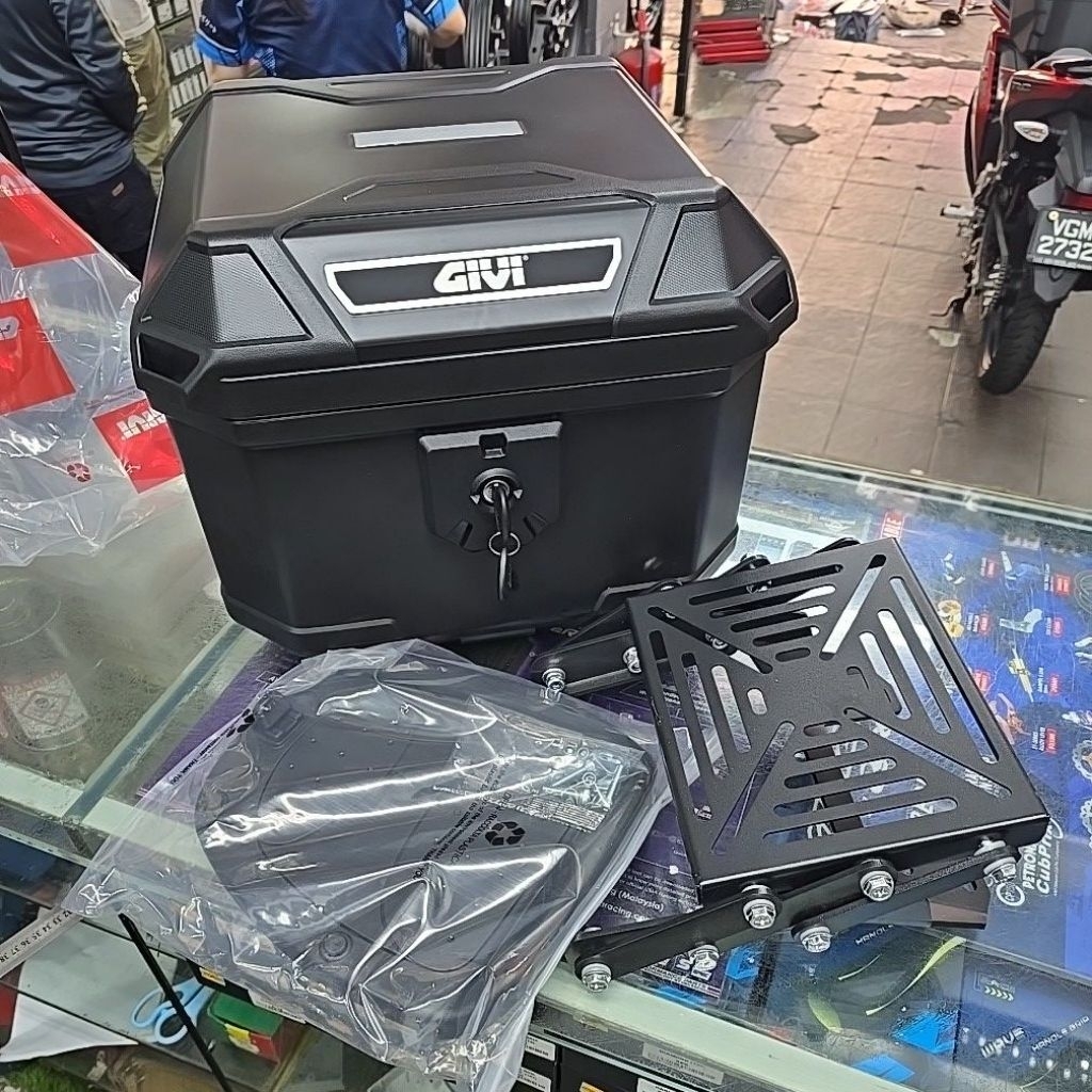 Givi 2025 Ultimo MONOLOCK TopCase Top Box 37Liter ABS Plastik Givi BOX ...