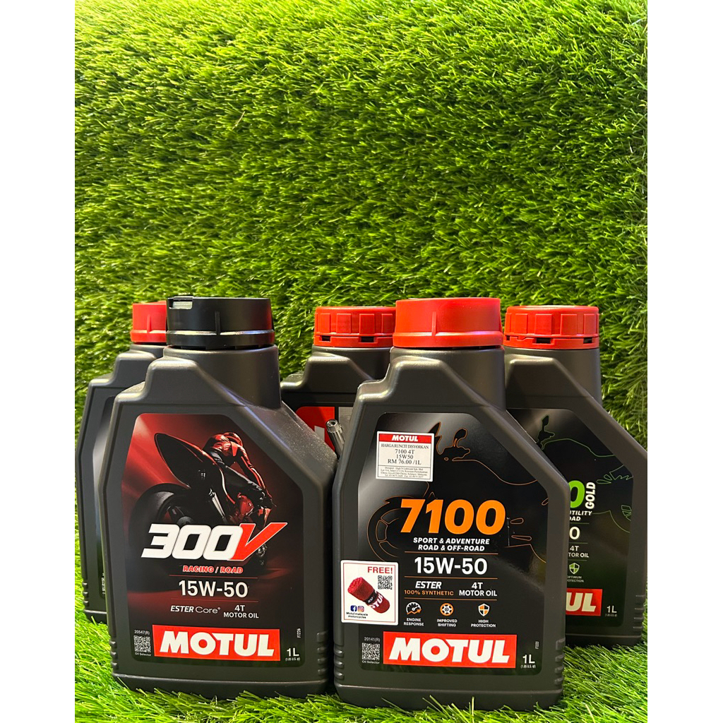 MOTUL 100% ORIGINAL MOTORCYCLE ENGINE OIL 4T 2T GEAR OIL 80W90 20W50 ...