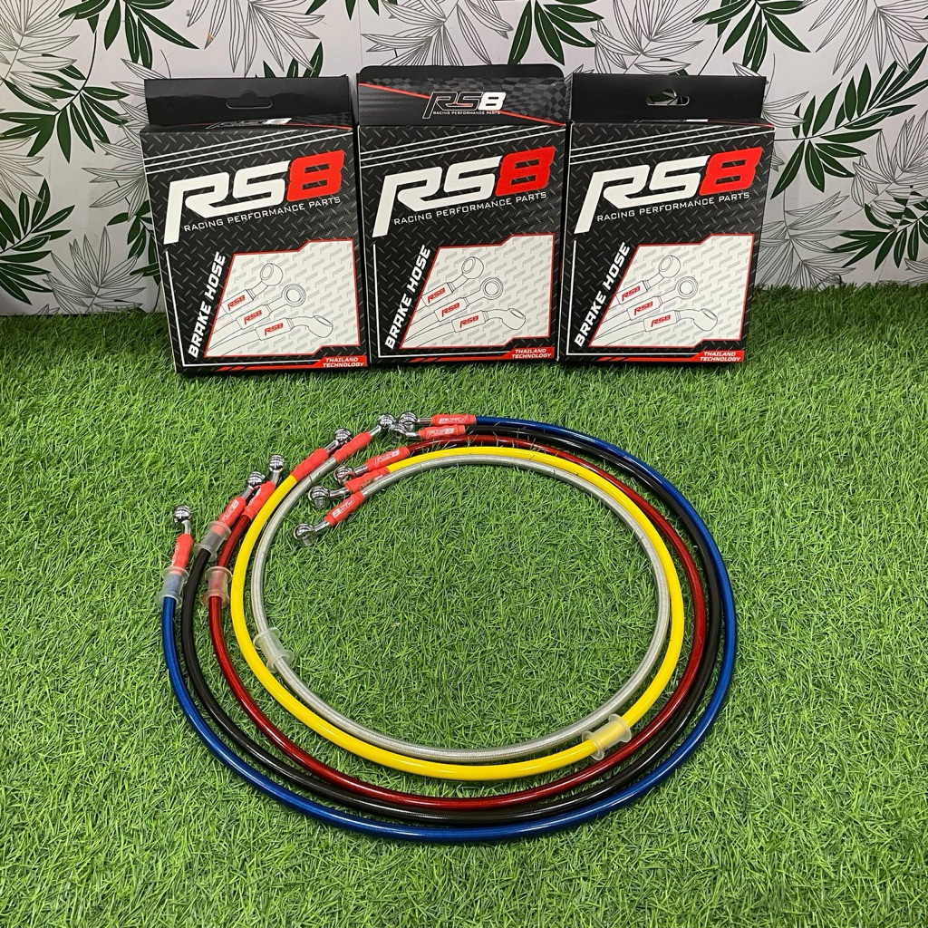 (RS8) Racing brake hose 60cm 90cm y15 lc135 y16 rs150 rsx Motorcycle ...