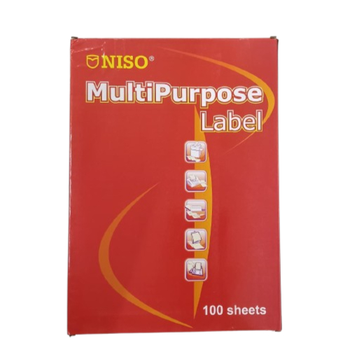 Niso A4 Label Pelbagai Guna Berkilat/Licin / A4 Glossy/Simili ...