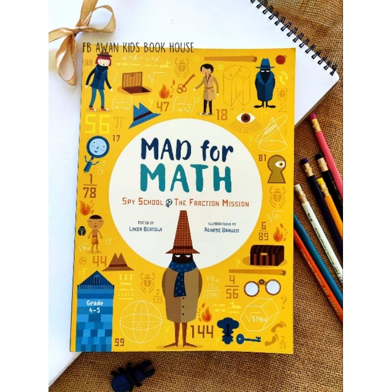 MAD FOR MATH FRACTION MATH WORD PROBLEM GRADE 4 TO 5. BUKU KERJA ...