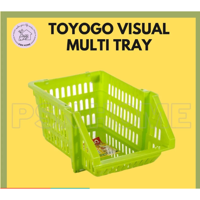 TOYOGO 45pcs Tray Stackable Visual Tray Storage Organiser Basket ...
