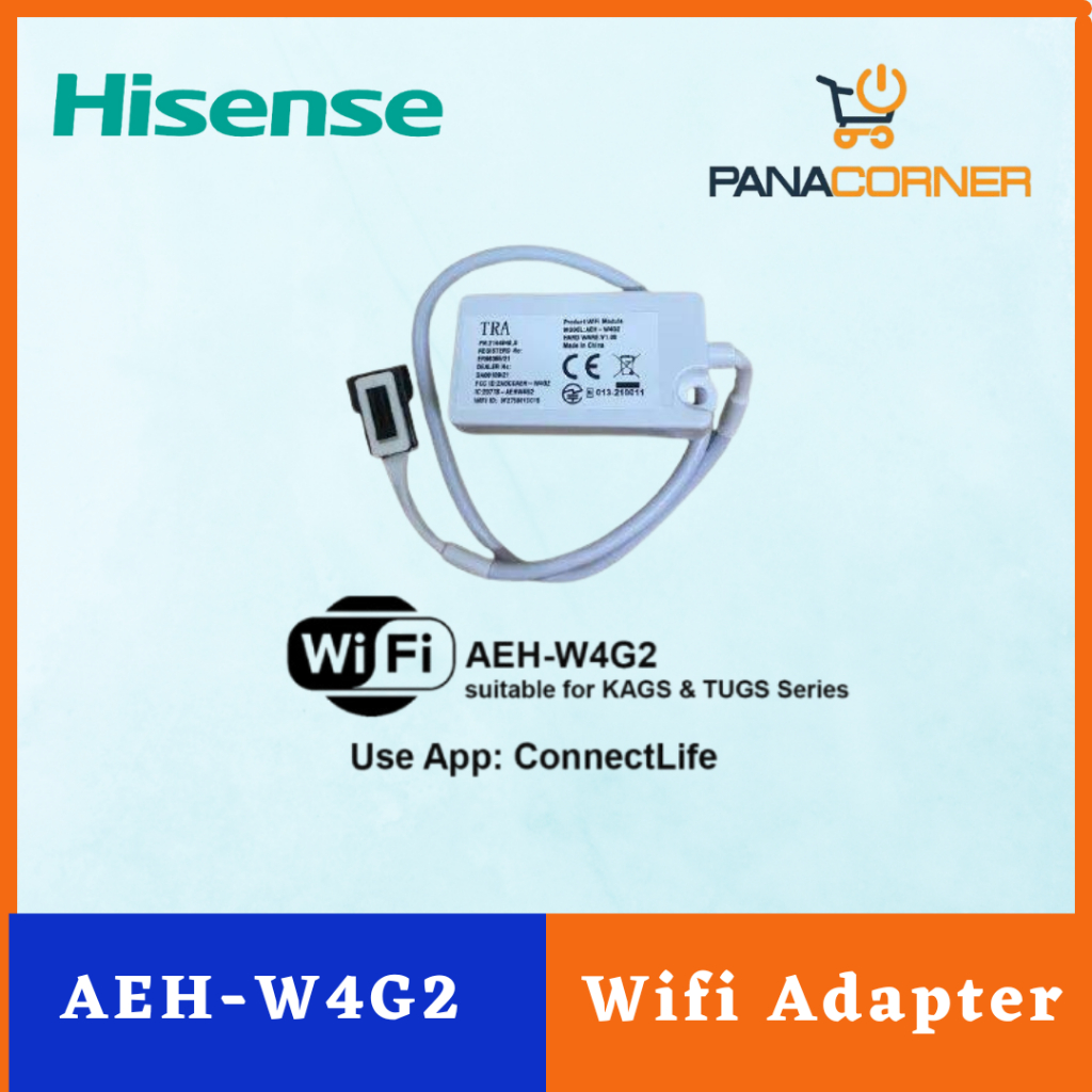Hisense Wifi Kit Wireless Connect Life AEH-W4G2 / AEHW4G2 suitable for ...