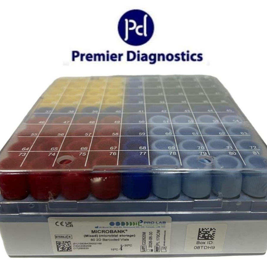 Microbank Mixed 80 vials (Pro-lab Diagnostics) | Shopee Malaysia