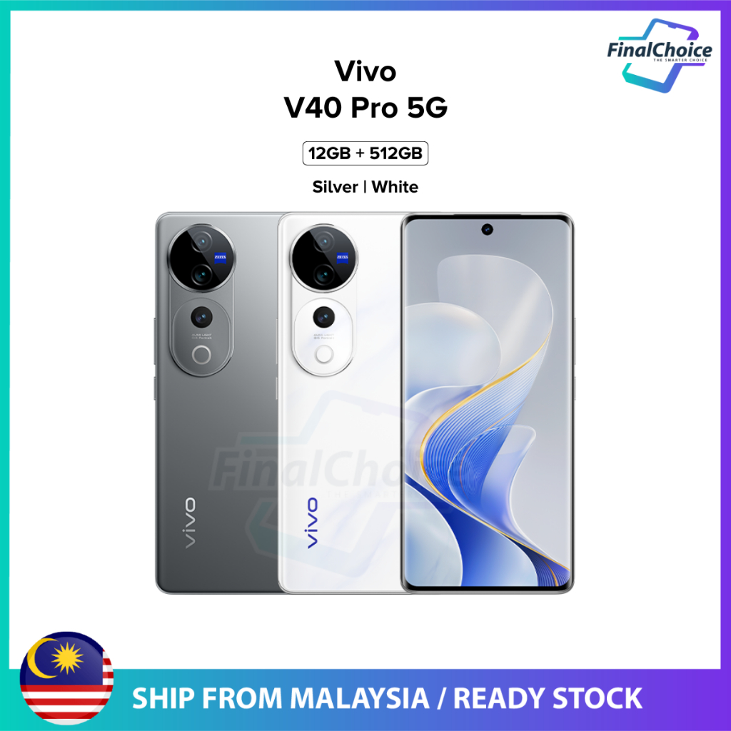 Vivo V40 Pro 5G/V2347 (12GB+512GB) Original Vivo Malaysia Warranty ...