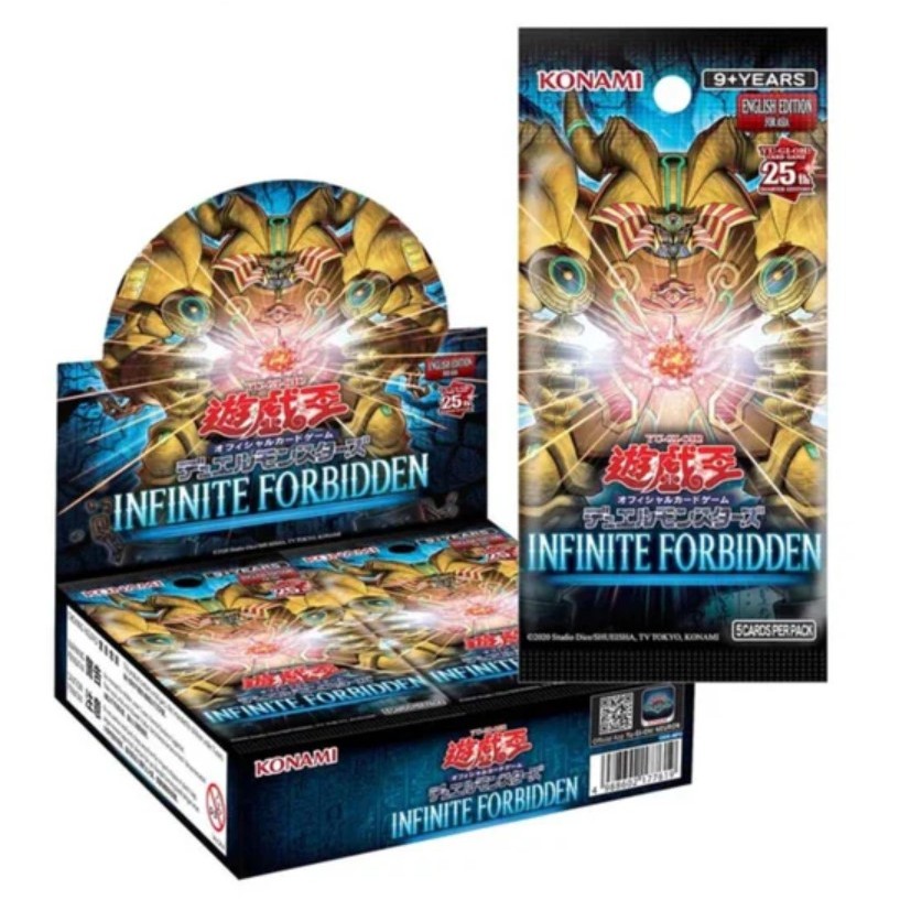 YUGIOH AE 1205 - Infinite Forbidden Booster Box | Shopee Malaysia