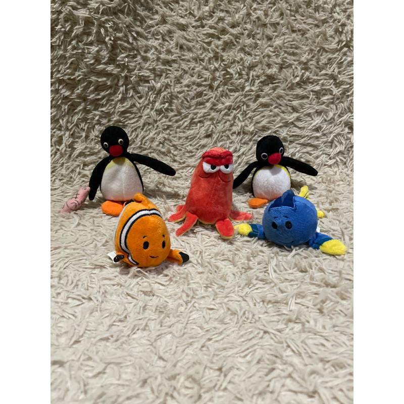 finding nemo and pingu stuffed toy bundle collection | Shopee Malaysia