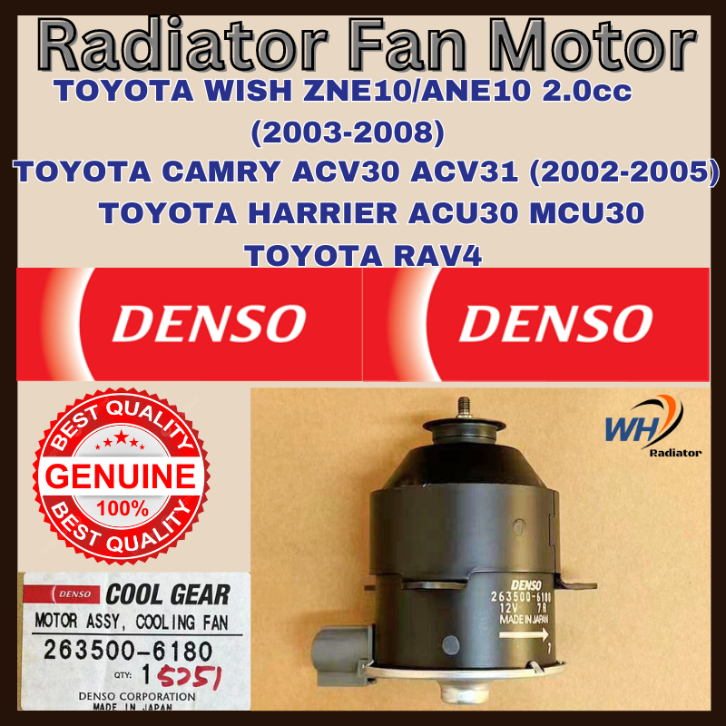 TOYOTA CAMRY ACV30 31 / WISH ANE10 ZNE10 / RAV4 / HARRIER ACU30 ...