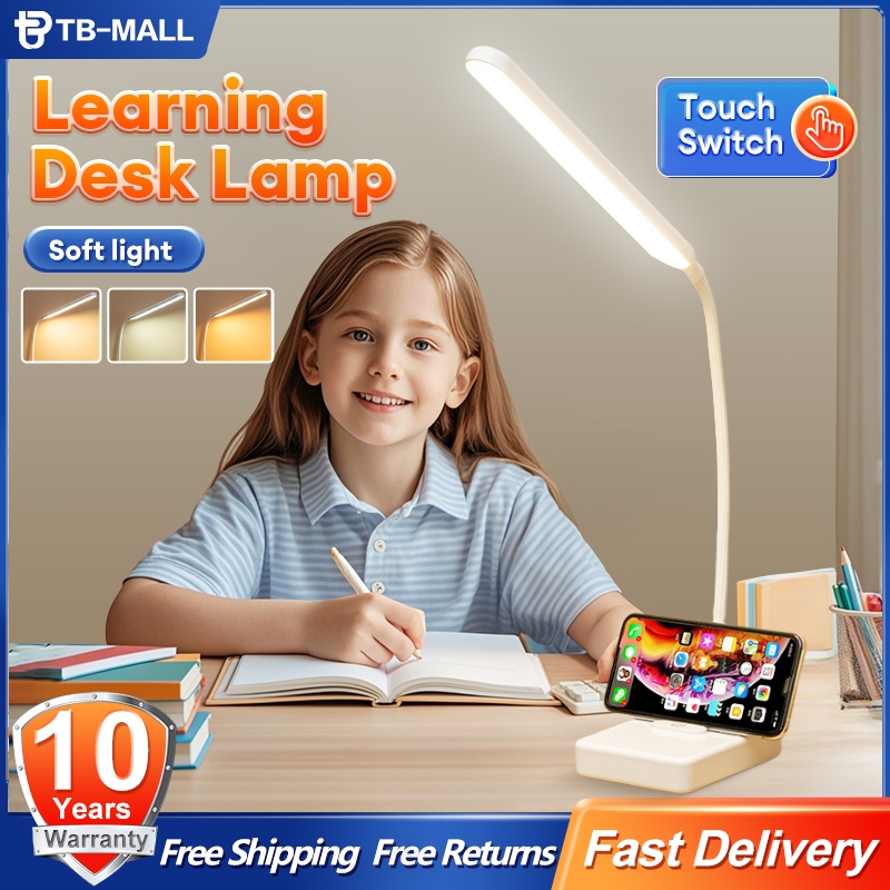 Table Lamp meja study Desk lamp study table light Recharge Reading ...