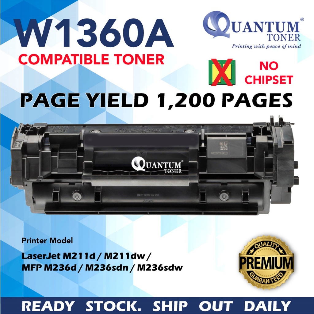 Compatible 136A W1360A Laser Toner Cartridge For HP LaserJet M211d ...