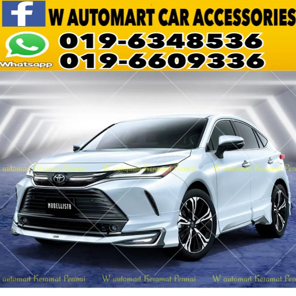 TOYOTA HARRIER XU80 MODELISTA BODYKIT AVANT EMOTIONAL STYLE | Shopee ...