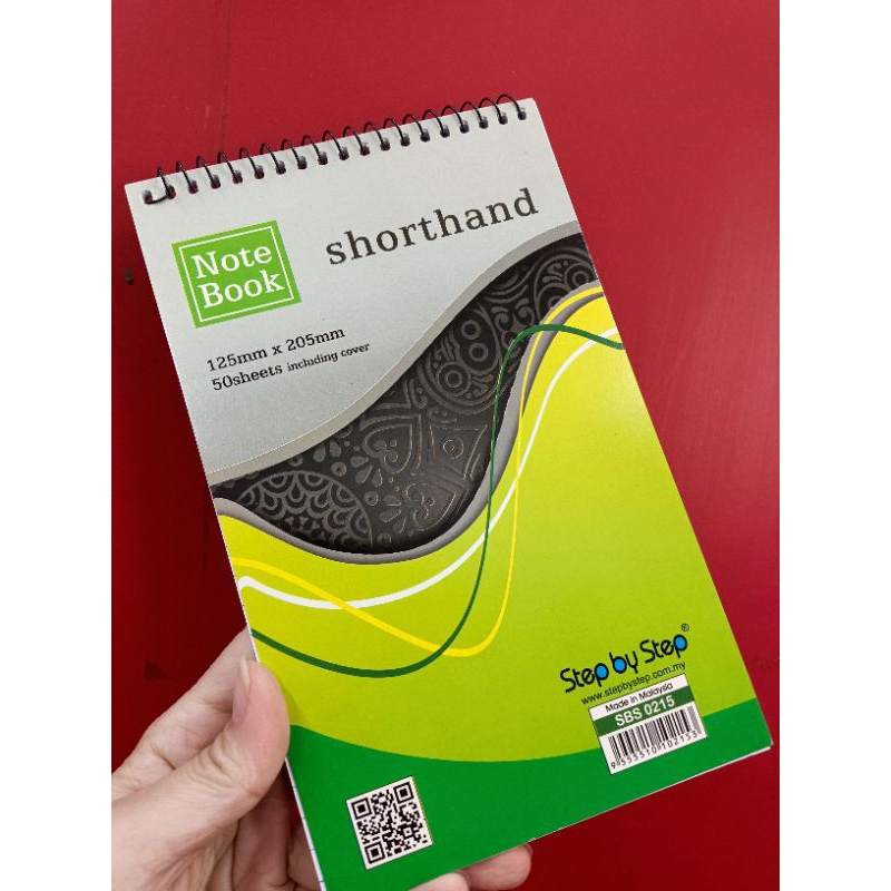 Note Book 125mm x 205mm (5 "x 8") Shorthand Book SP23716 | Shopee Malaysia