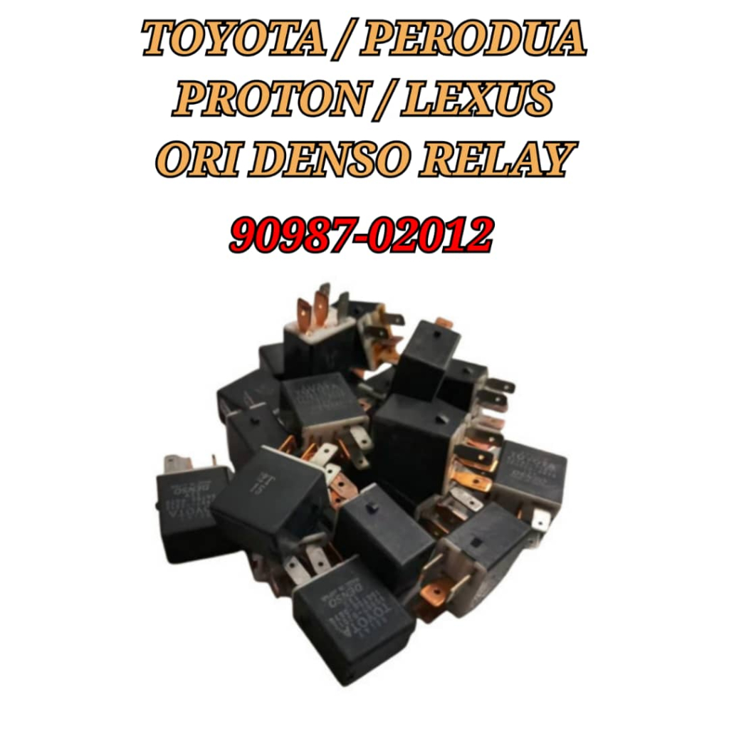 🇯🇵🇯🇵 Relay Denso 90987-02012 Toyota Perodua Proton Lexus Head Lamp ...