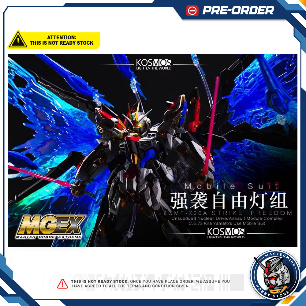 (Ready Stock) Kosmos LED for MGEX 1/100 Strike Freedom Gundam | Shopee Malaysia