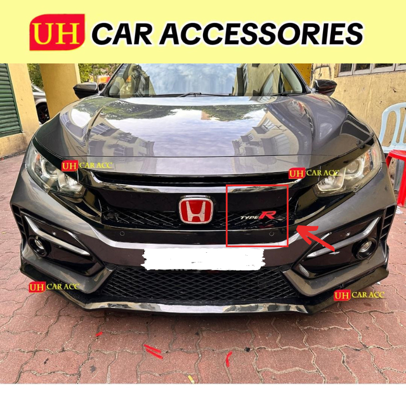 TYPE R EMBLEM LOGO FOR HONDA CIVIC FC TYPE R GRILL ONLY | Shopee Malaysia