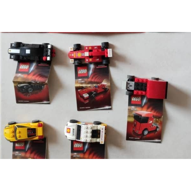 Shell Lego Ferrari Collection 2012 Scuderia Ferrari Truck, Ferrari F40 ...