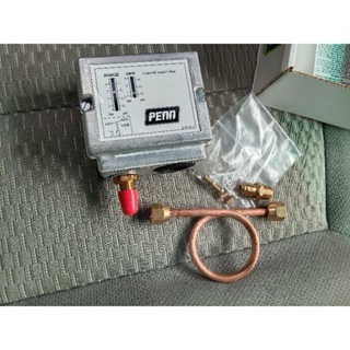Johnson Control Pressure Switch(-0.5 to 7 bar) Hi-Low c/w Copper Tube ...