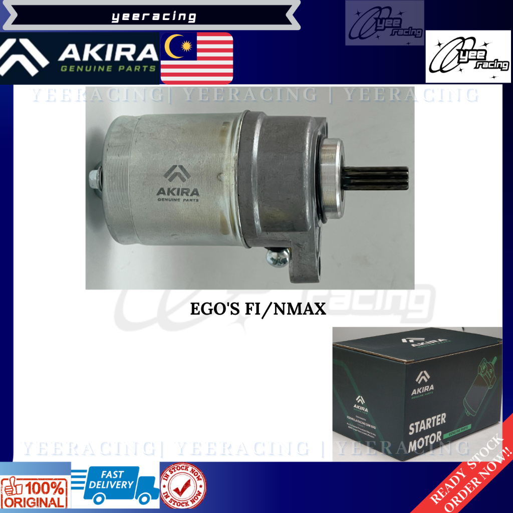 NMAX [AKIRA GENUINE PARTS] STARTER MOTOR STANDARD YAMAHA | Shopee Malaysia