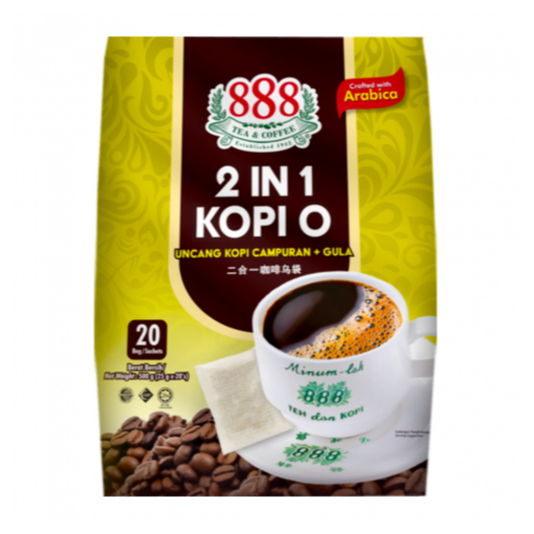 888 2in1 Kopi 'O' (Improved Formulation With Arabica) Uncang Kopi ...