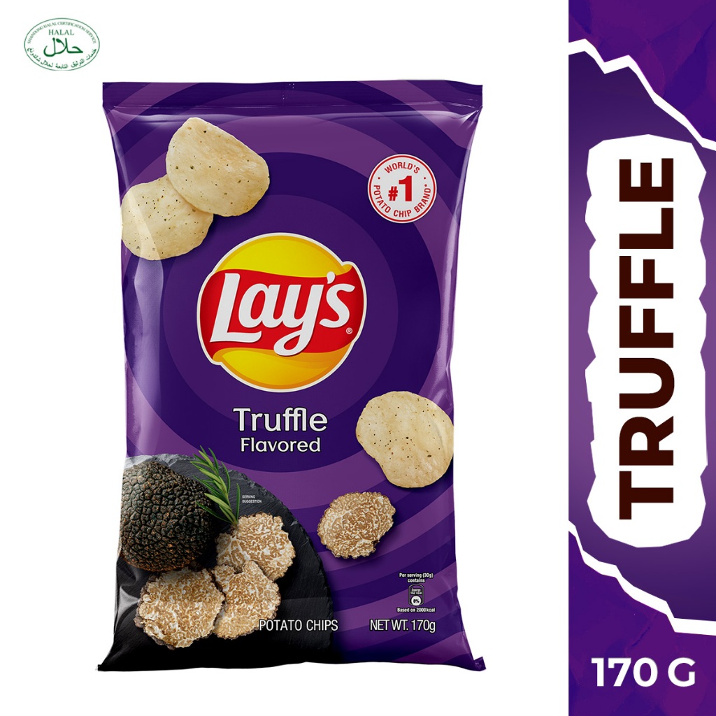 Lay's Truffle (170g) / Lay's Kerepek Kentang Perisa Trufel 170g ...