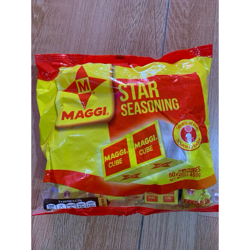 Maggi STAR Chocken Seasoning Cubes (50 pieces x 8g = 400g/pack) New ...