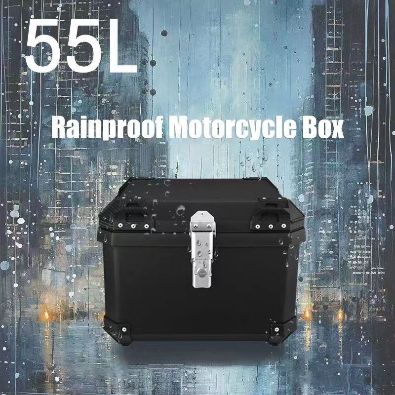 HNJ Top Box Motorcycle 36L/45L/55L Motor Large-Capacity Waterproof Kotak Motosikal Peti | Shopee ...