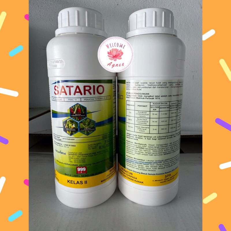 Racun kulat Satario / 菌药 / 治疗菌病农药 / 500ml | Shopee Malaysia