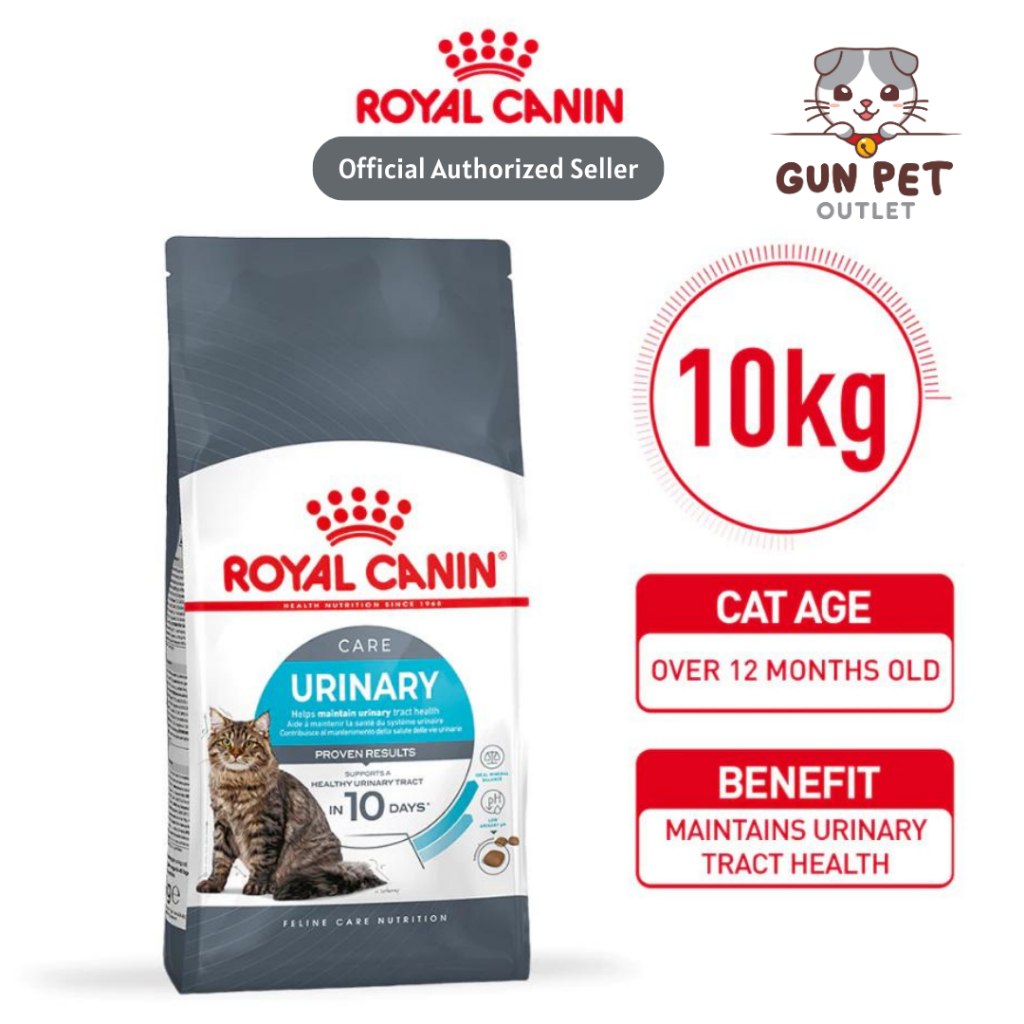 Gun Pet Royal Canin 10kg Urinary Care 10kg Adult Dry Cat Food Makanan ...