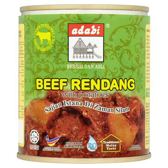 ADABI RENDANG DAGING DENGAN UBI KENTANG 280G | Shopee Malaysia