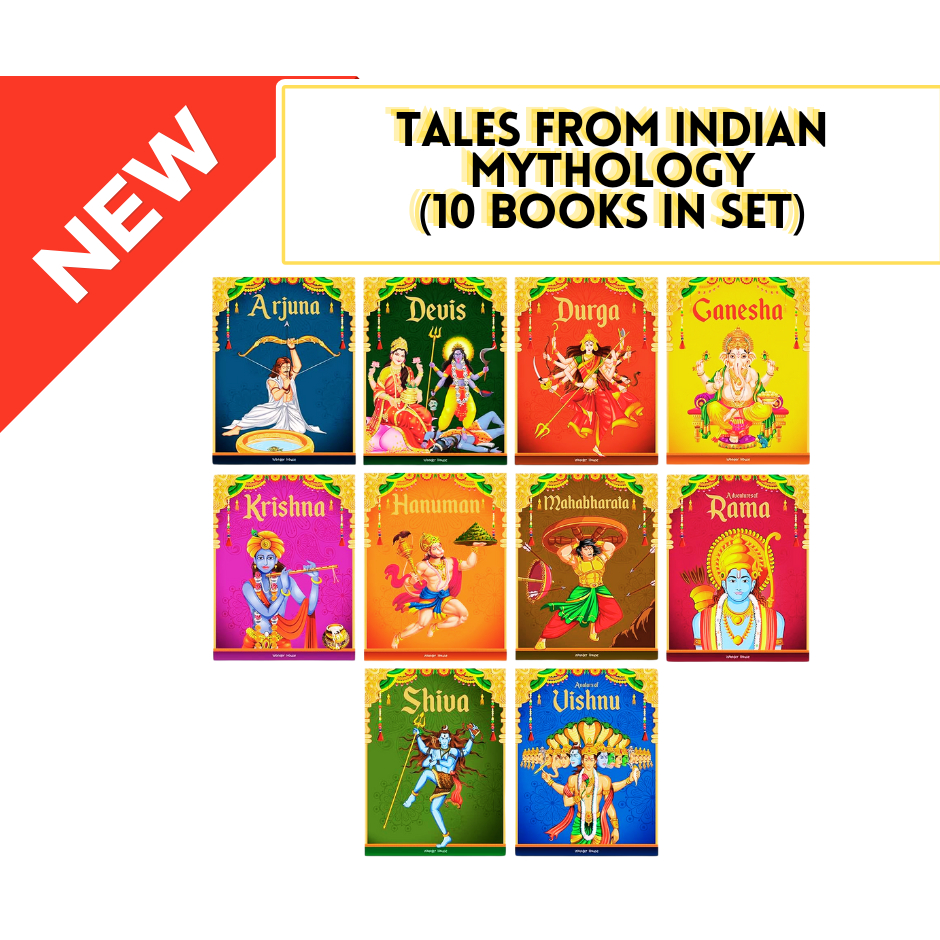 Tales from Indian Mythology Collection of 10 Books (Hinduism for ...