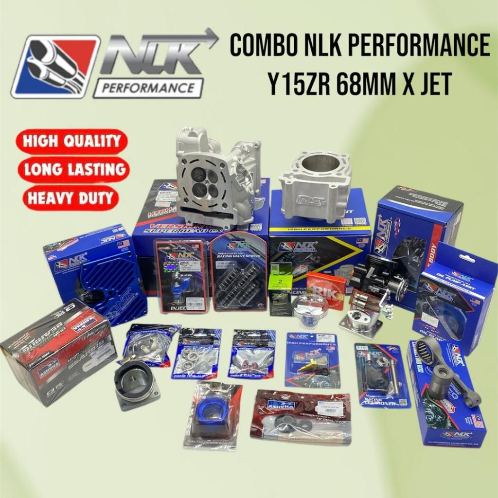 COMBO PACKAGE RACING (NLK PERFORMANCE) 68MM X JET Y15ZR FULL SPEC | Shopee Malaysia