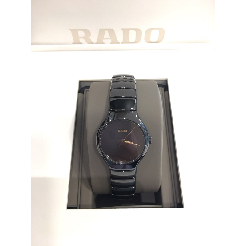100% Original Rado True Black Ceramic Small Ladies Watch | Shopee Malaysia