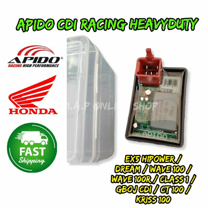 Honda Dream Ex5 Hipower Wave100 Wave100R Kriss100 CT100 MR1 Cdi Racing Heavyduty 100% Original ...