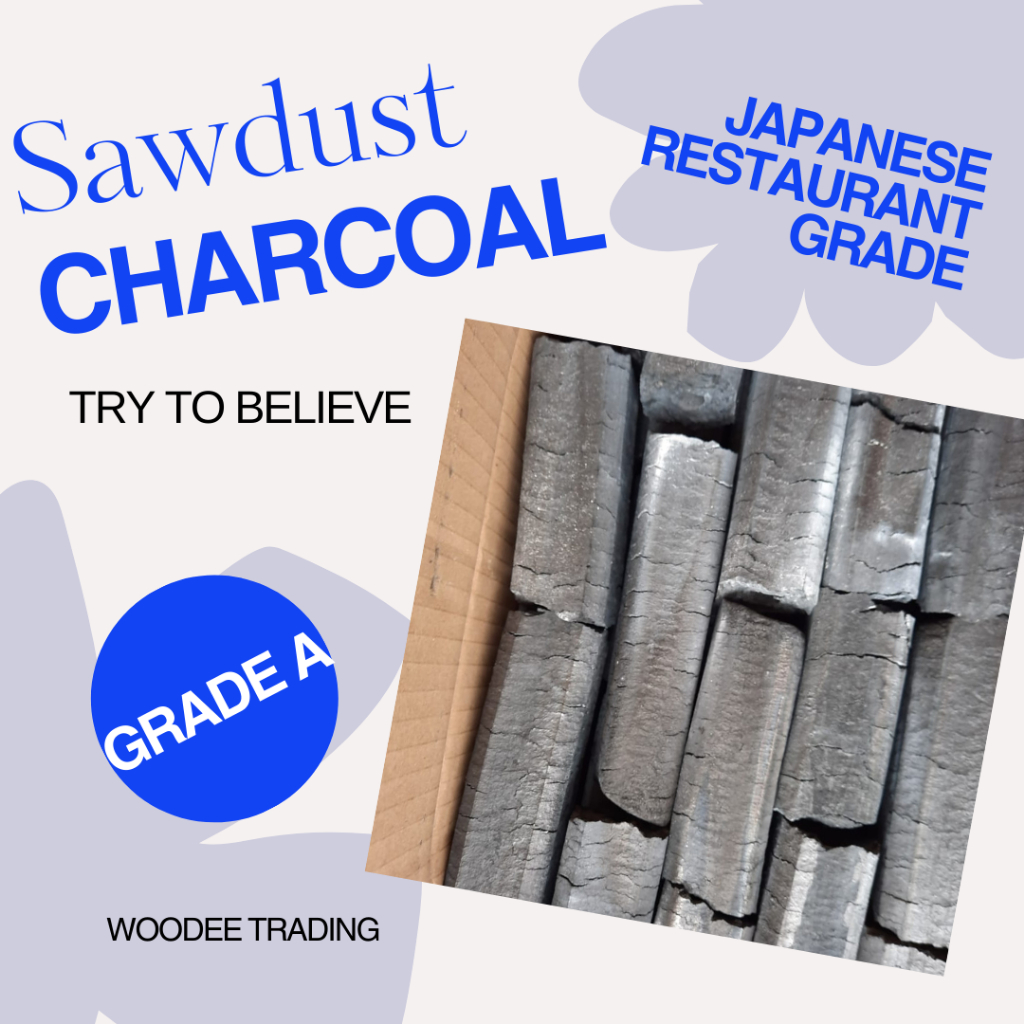 Sawdust Charcoal 10kg Grade A Binchotan Ogatan Arang BBQ Grill Barbeque ...