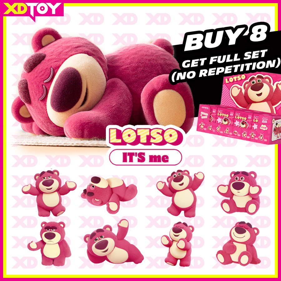 DISNEY Lotso It's Me Series [OFFICIAL] Blind Box Surprise Box 52TOYS Figure Toy Gift 草莓熊这就是我盲盒 ...