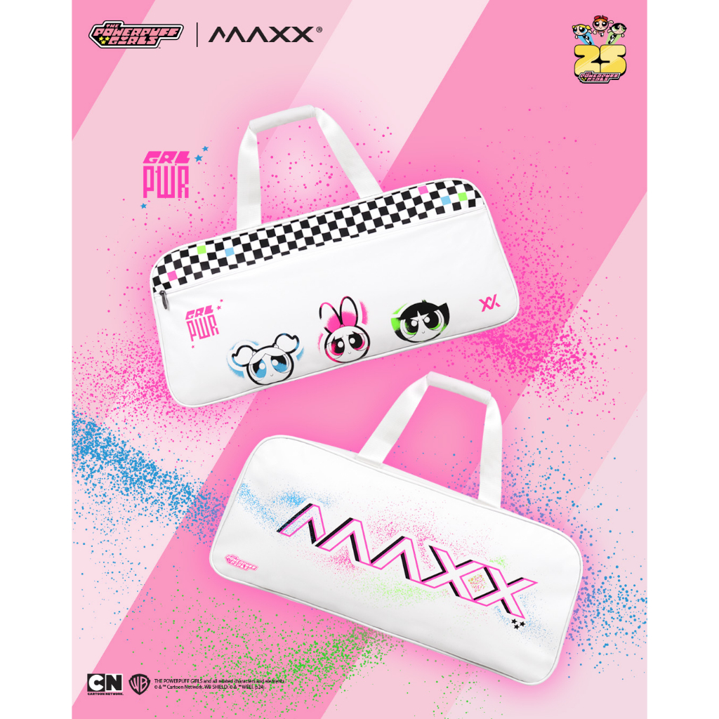 MAXX POWERPUFF GIRL TOURNAMENT BAG MLBAG02 (100%Original) | Shopee Malaysia