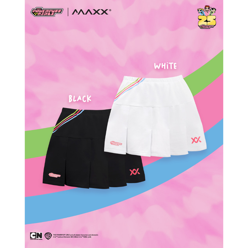 MAXX X POWERPUFF GIRL SERIES BADMINTON SKORT (MLSK01) 100%Original ...