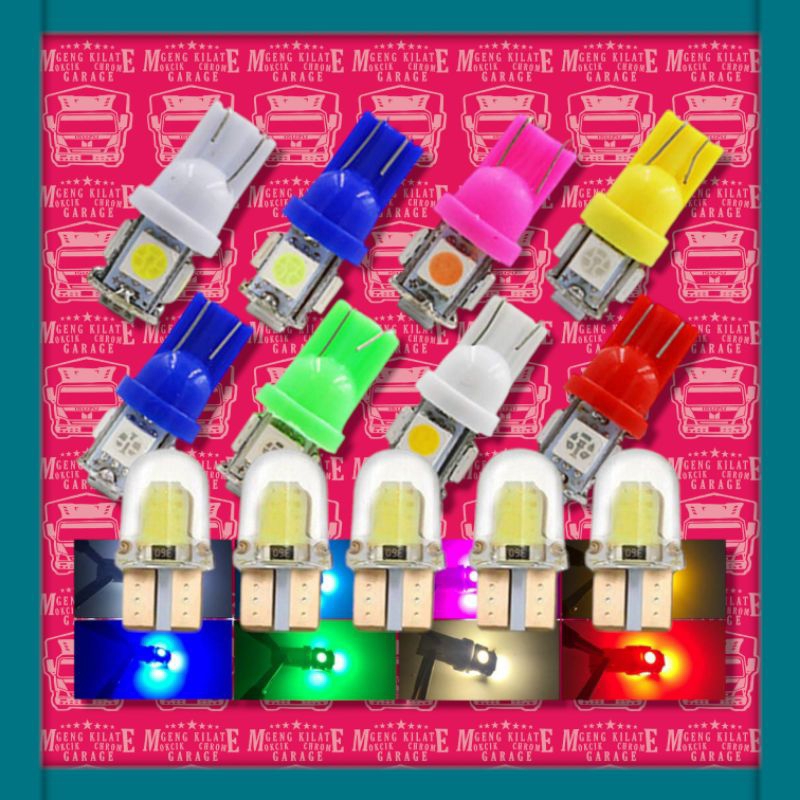 Led T10 Steady Mentol Bulb 12V / 24V [LIGHT008¹] | Shopee Malaysia
