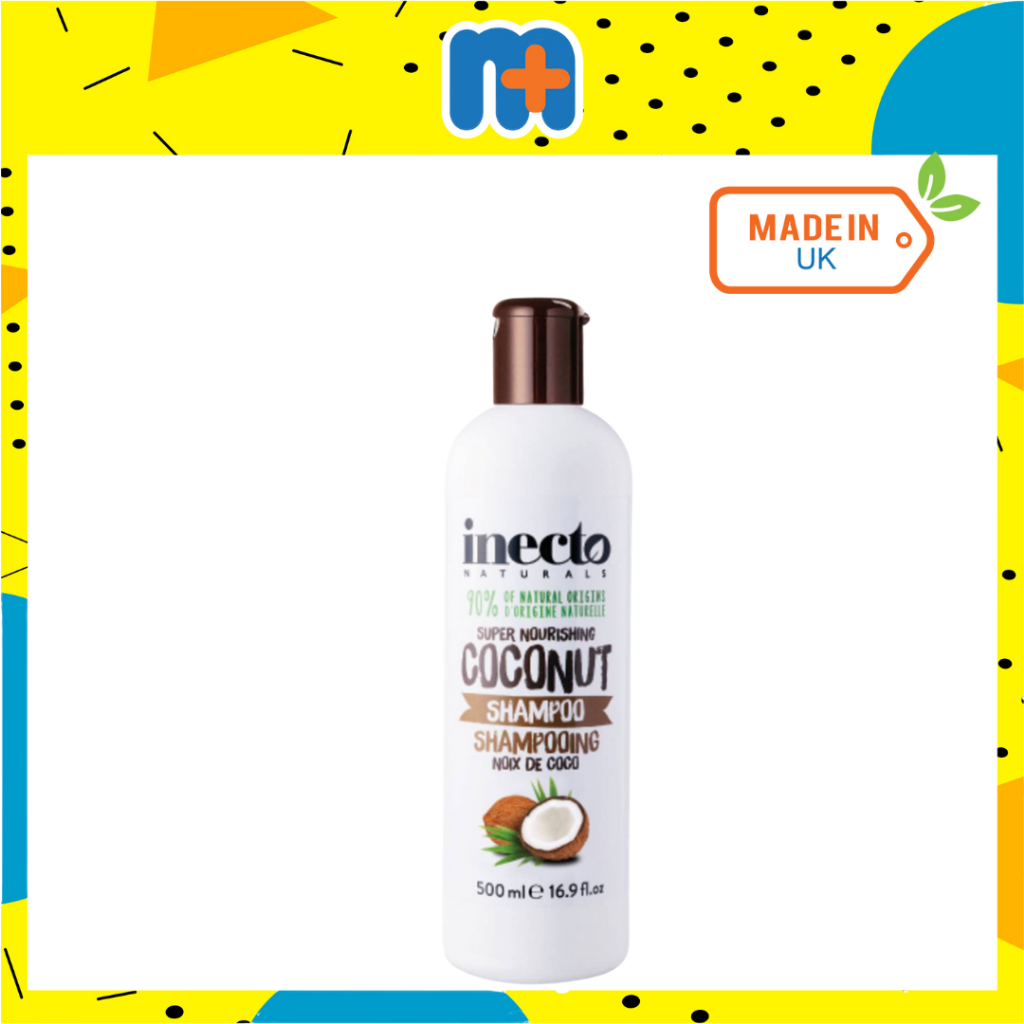 [MPLUS] INECTO NATURALS Super Nourishing Coconut Shampoo 500ml | Shopee ...