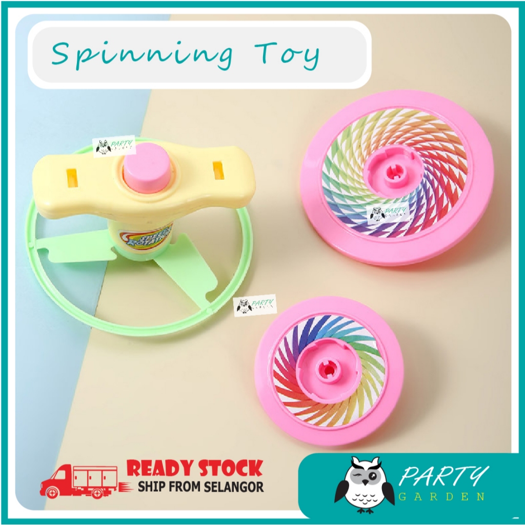 Gasing Spining Toy Kids Activity Speed Rotation Game Party Birthday ...
