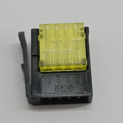 3M_4-Way IDC Connector Socket for Cable Mount, 1-Row, 37104-3122-000FL ...