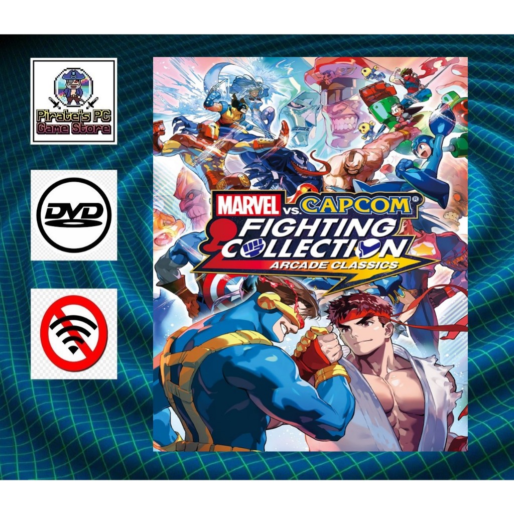 (PC DVD) MARVEL vs. CAPCOM Fighting Collection Arcade Classics | Shopee ...