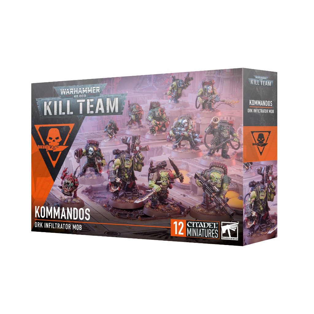 Warhammer 40K Orks Kill Team Kommandos | Shopee Malaysia