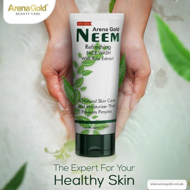 💯% Original, Arena Gold Neem face wash 110gm ready new stock From ...