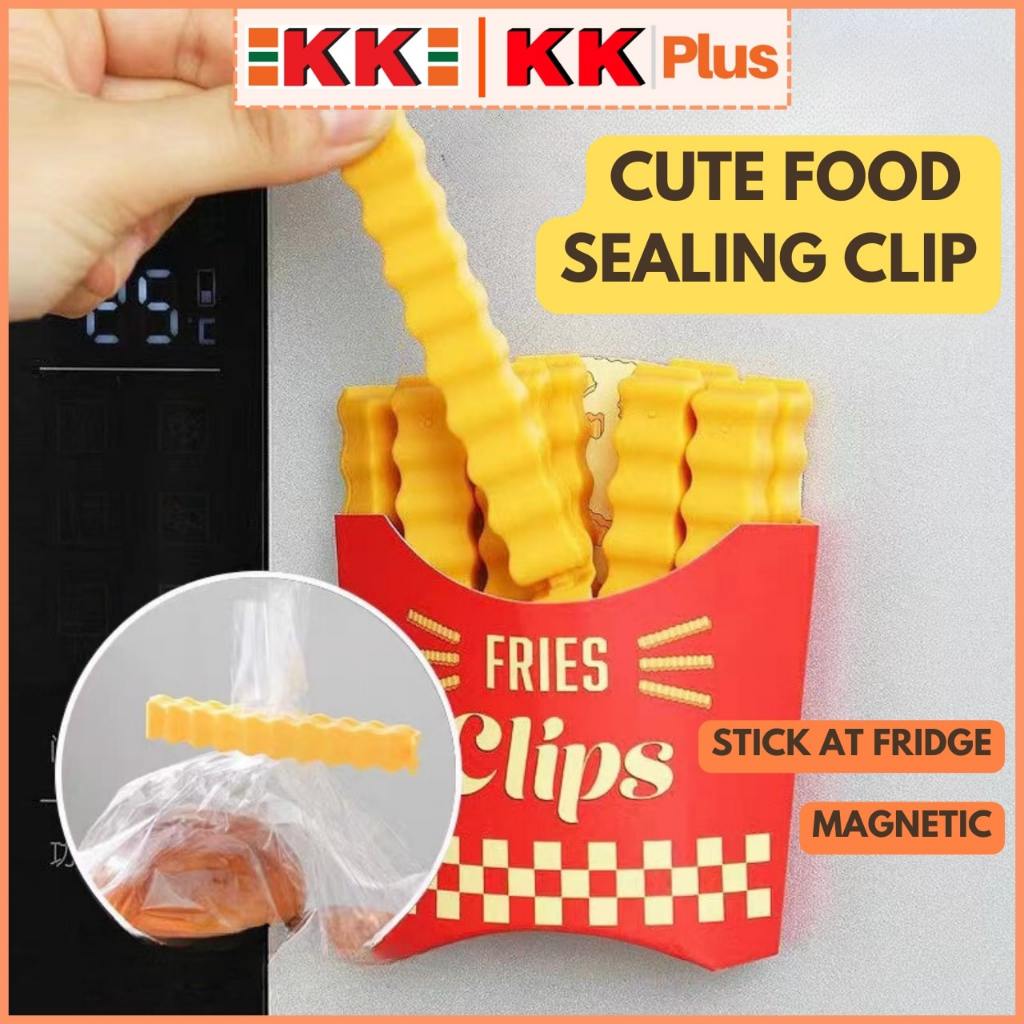 Klip Penutup Makanan Comel 12Pcs Sealing Clips For French Fries ...
