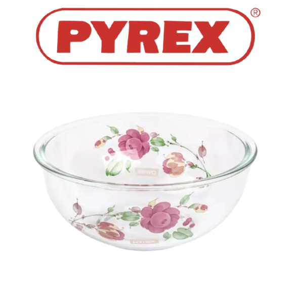 PYREX MIXING BOWL 2.4L - COUNTRY ROSE | Shopee Malaysia