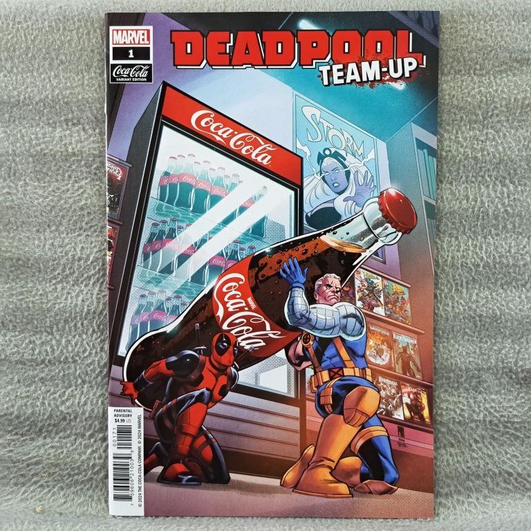 Deadpool Team-Up #1 Coca-Cola Variant (2024 Marvel Comics) Rob Liefeld ...