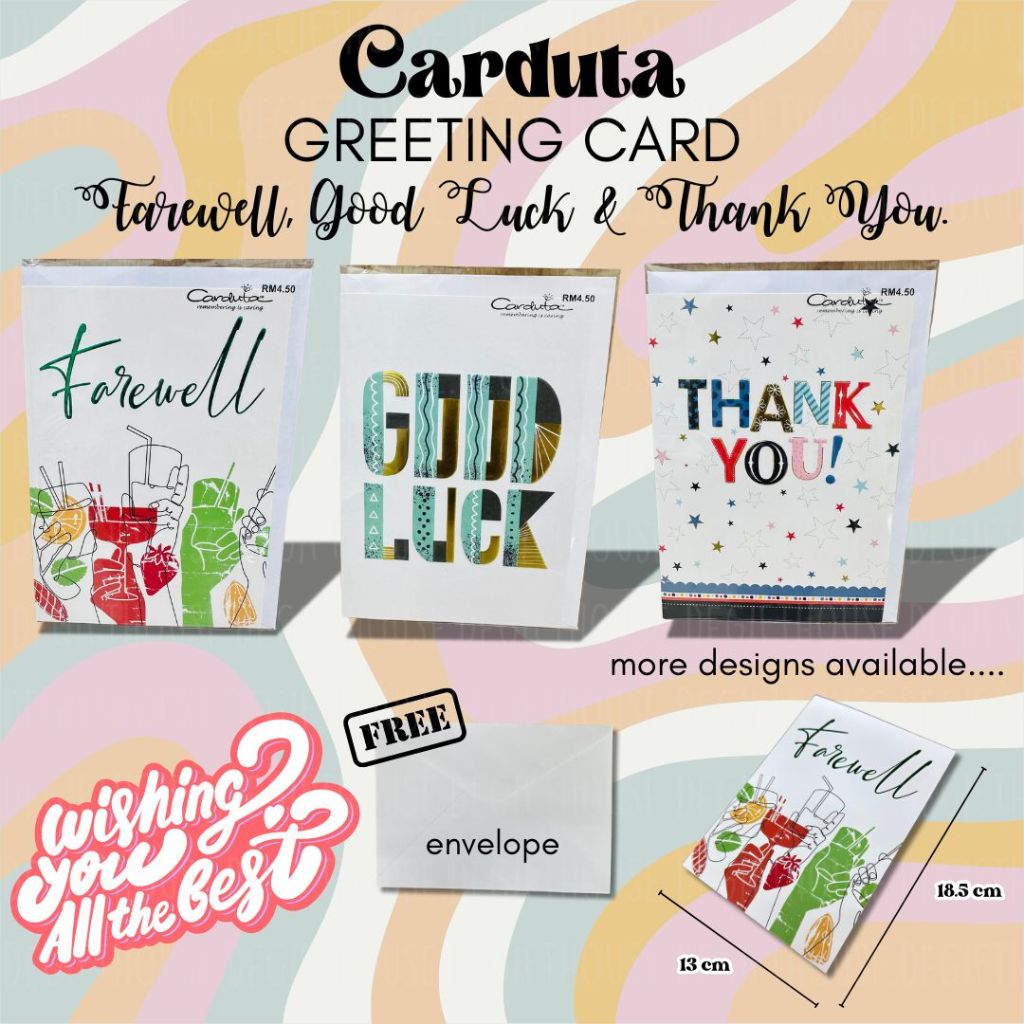 𝓒𝓪𝓻𝓭𝓾𝓽𝓪 𝐅𝐚𝐫𝐞𝐰𝐞𝐥𝐥 𝐂𝐚𝐫𝐝 𝐑𝐞𝐭𝐢𝐫𝐞𝐦𝐞𝐧𝐭 𝐂𝐚𝐫𝐝 𝐓𝐡𝐚𝐧𝐤 𝐘𝐨𝐮 𝐂𝐚𝐫𝐝 𝐆𝐨𝐨𝐝 𝐋𝐮𝐜𝐤 𝐂𝐚𝐫𝐝 ...