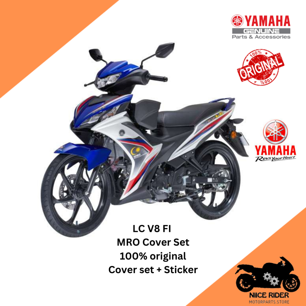 Yamaha LC V8 FI cover set special edition MRO 100% original set with ...
