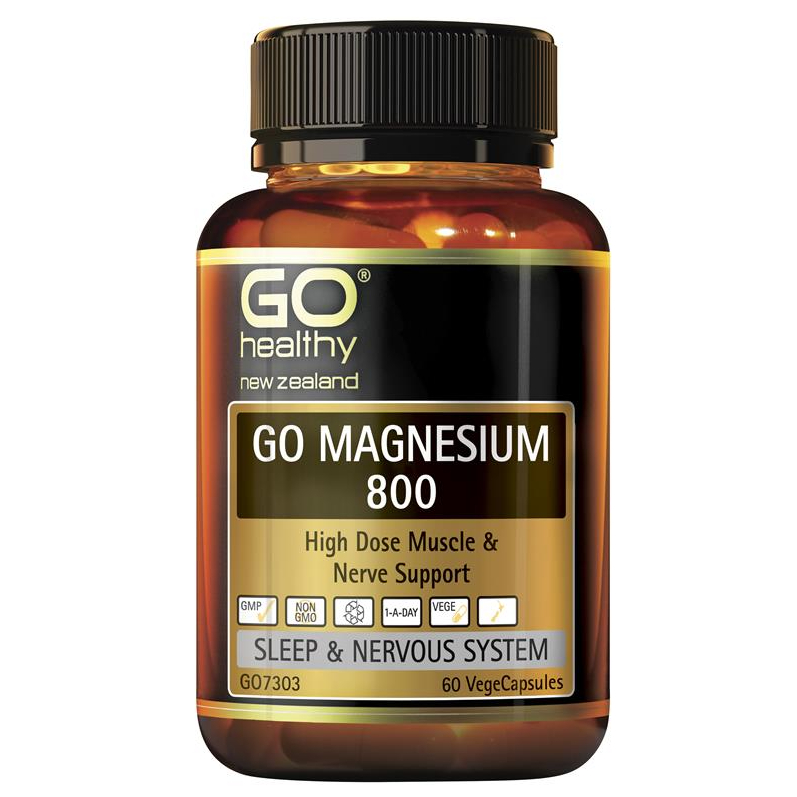 GO Healthy Magnesium 800mg 60 / 120 / 160 Capsules | Shopee Malaysia